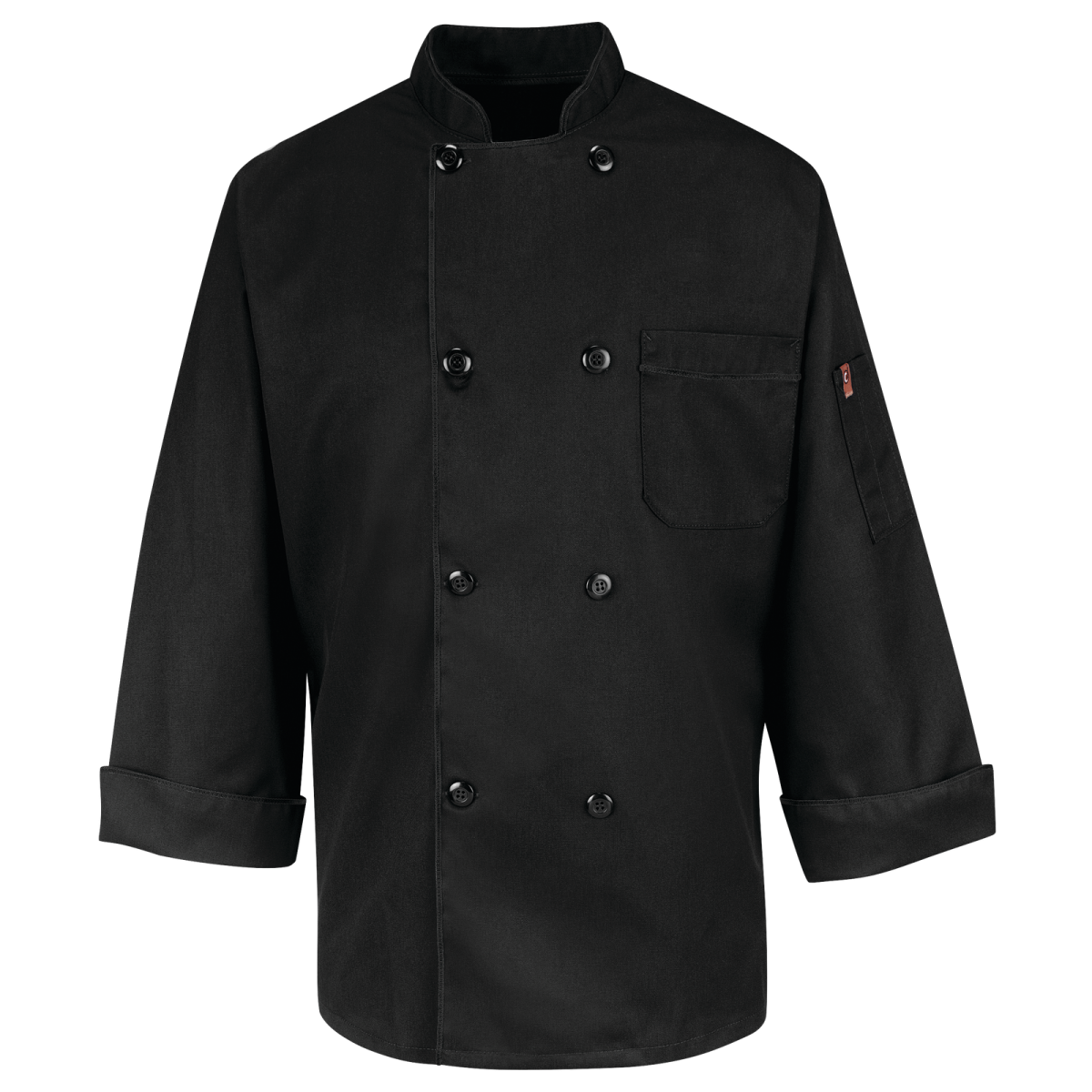 Double Breasted Black Chef Coat