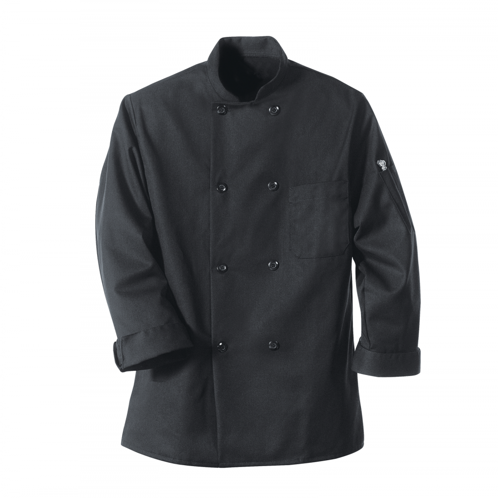 Double Breasted Black Chef Coat